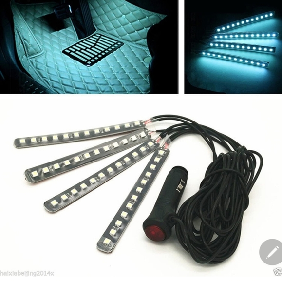 Car Audio, Video & GPS | 4pcs 36 Led Interior Under Dash Lighting ...